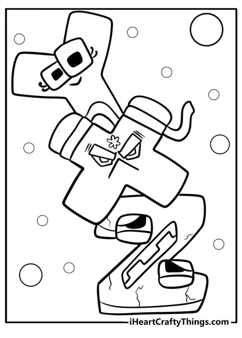 Alphabet Lore Coloring Book - 44 pages – I Heart Crafty Things