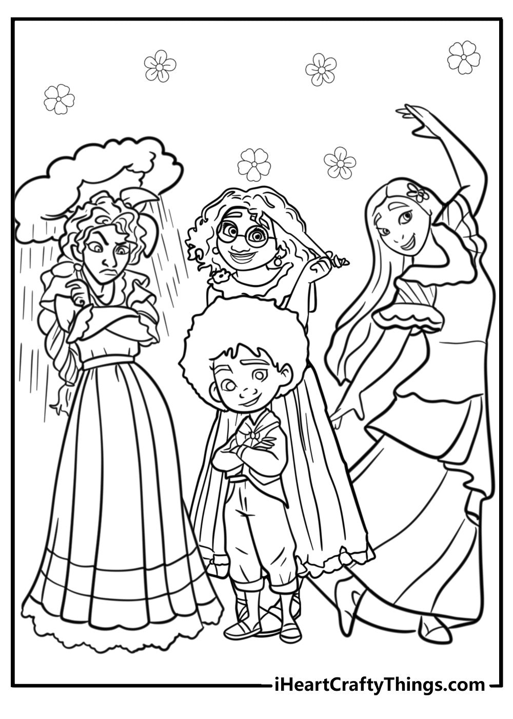 Encanto Coloring Book - 36 pages – I Heart Crafty Things