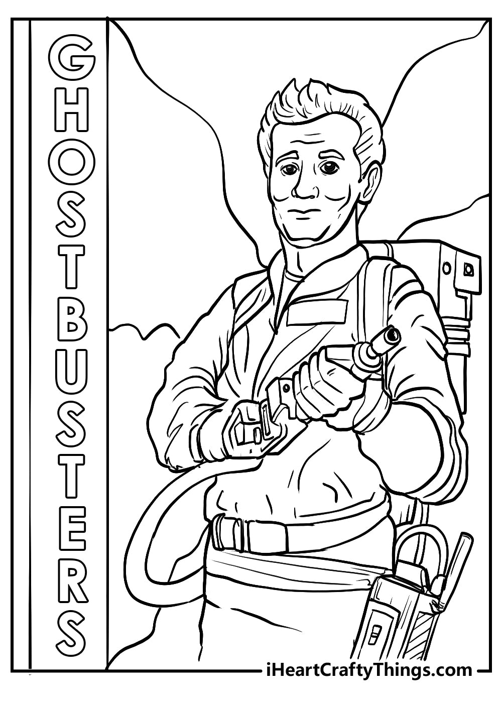 Ghostbusters Coloring Book - 15 pages – I Heart Crafty Things