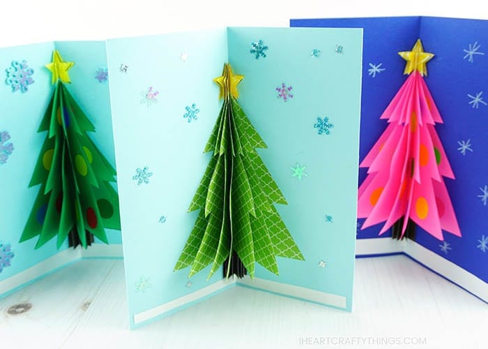 Make a 3D Christmas Card – I Heart Crafty Things