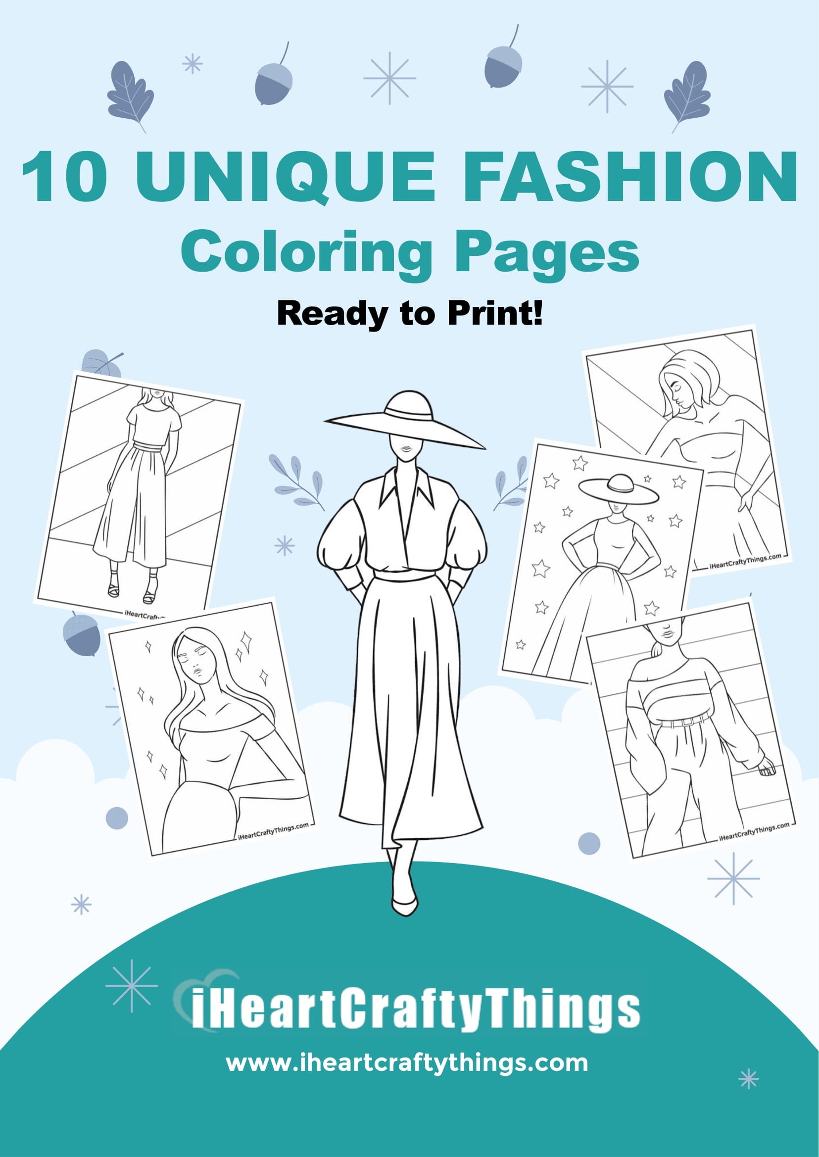 Fashion Coloring Pages To Print