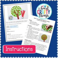 Apple Tree ABC Matching Game – I Heart Crafty Things