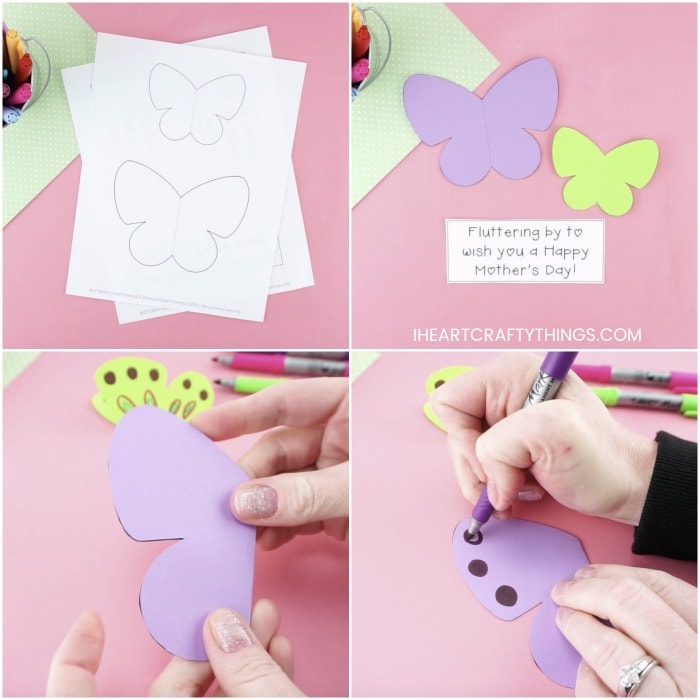 Mother's Day Butterfly Craft – I Heart Crafty Things