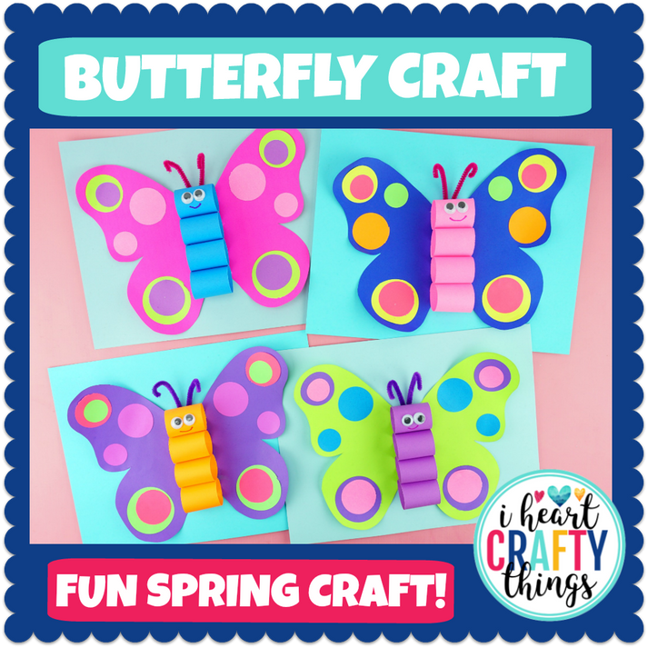 Butterfly Craft Template – I Heart Crafty Things
