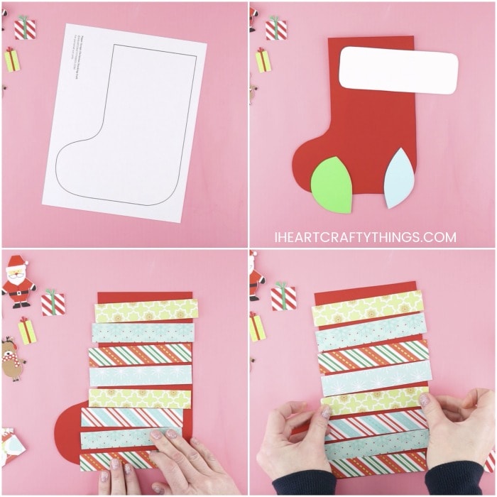 Christmas Stocking Craft – I Heart Crafty Things