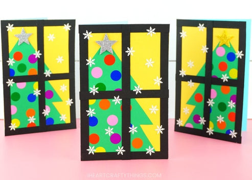 Christmas Tree Card – I Heart Crafty Things