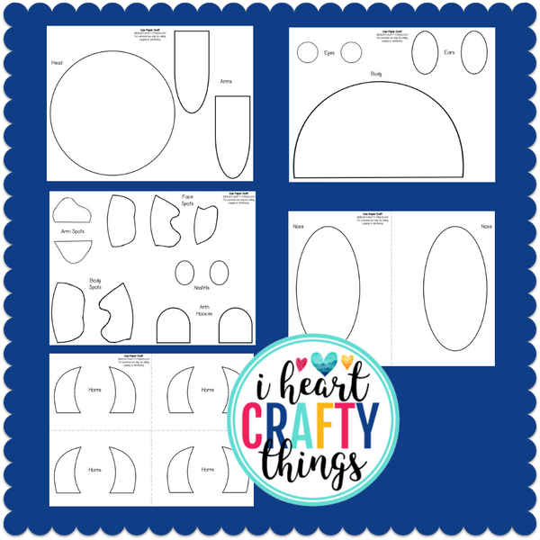 Farm Animal Crafts Bundle Pack – I Heart Crafty Things