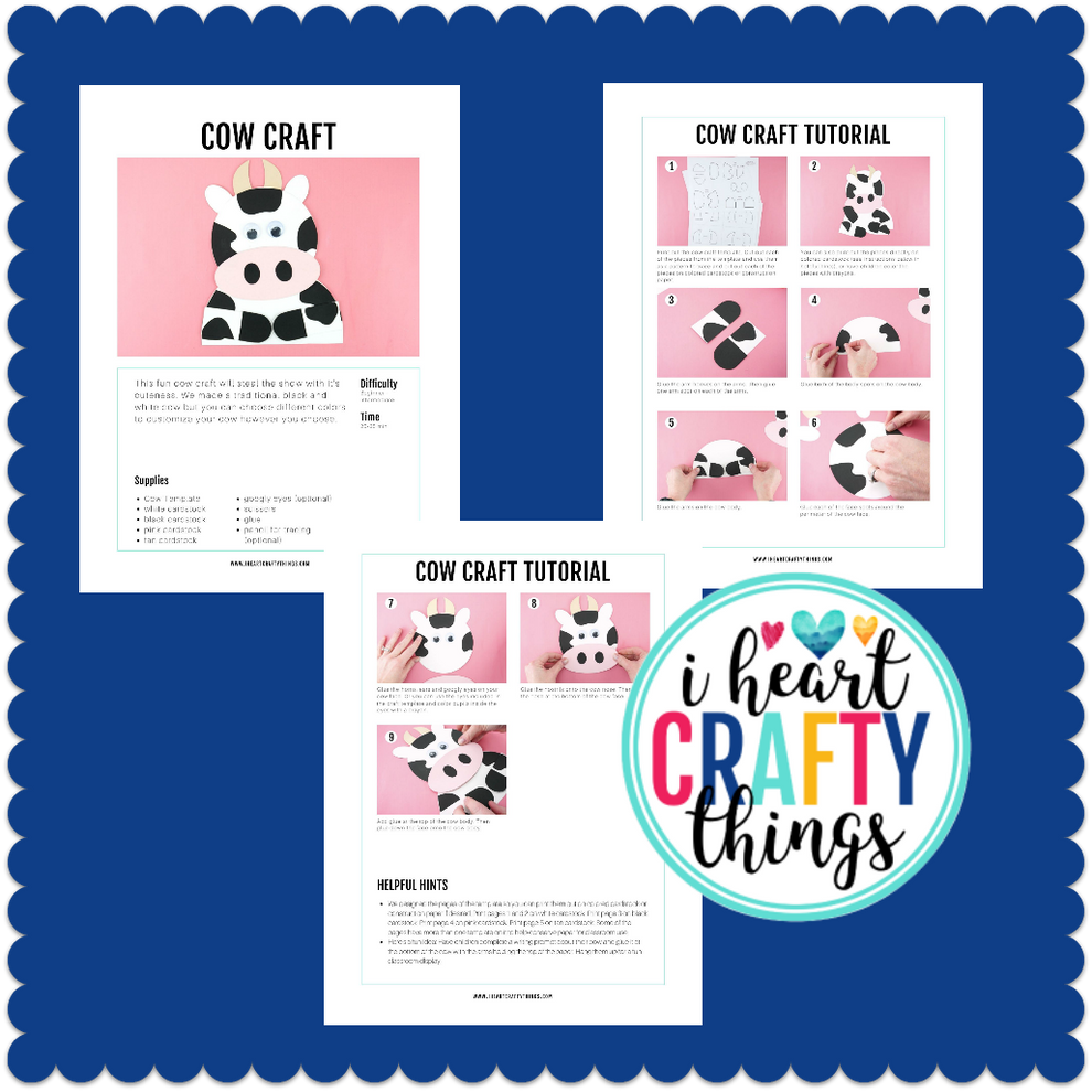 Farm Animal Crafts Bundle Pack – I Heart Crafty Things