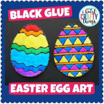 Easter Egg Art Project – I Heart Crafty Things
