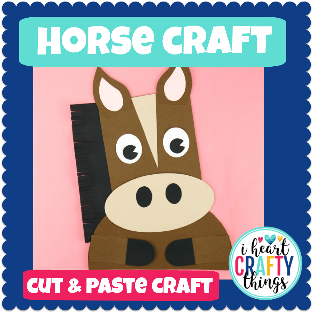 Horse Animal Craft – I Heart Crafty Things