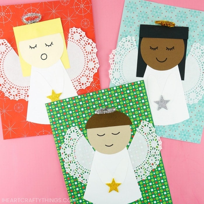 How to Make Paper Angels – I Heart Crafty Things