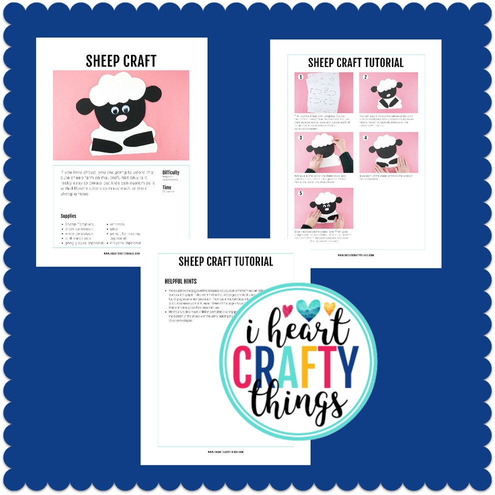 Farm Animal Crafts Bundle Pack – I Heart Crafty Things